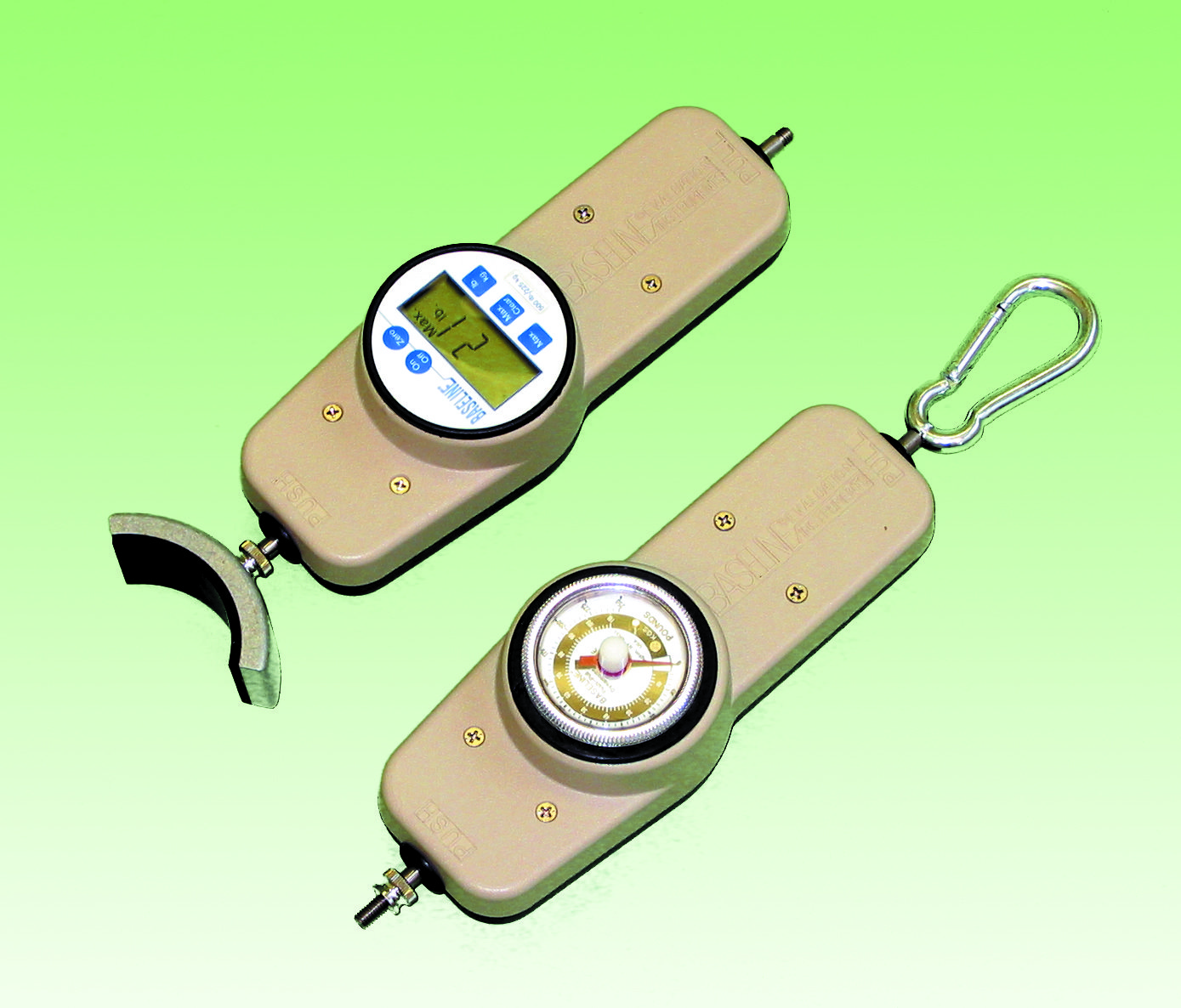 Push-Pull Muscle Strength Dyn. Digital 250 Lb.